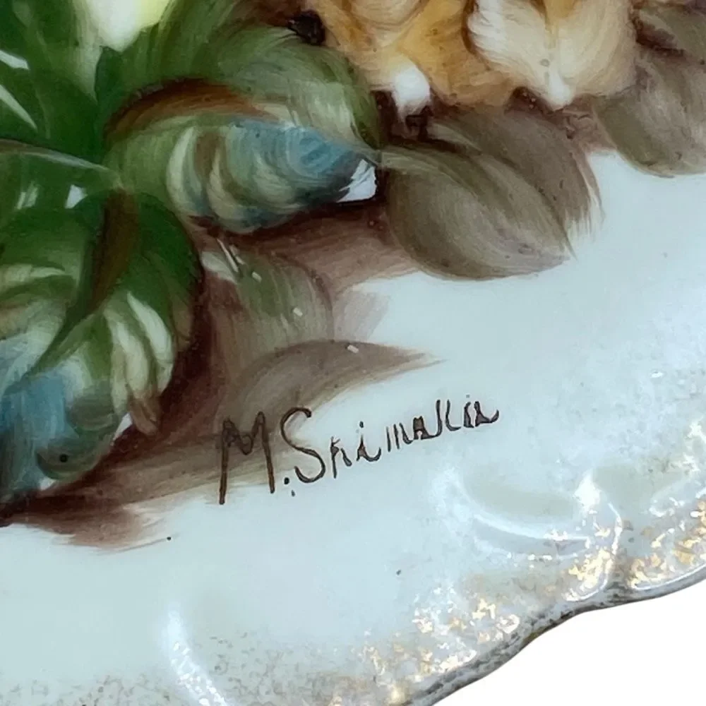 Vintage | Accents | Vintage Japanese Hand Painted Porcelain Plate Wall ...